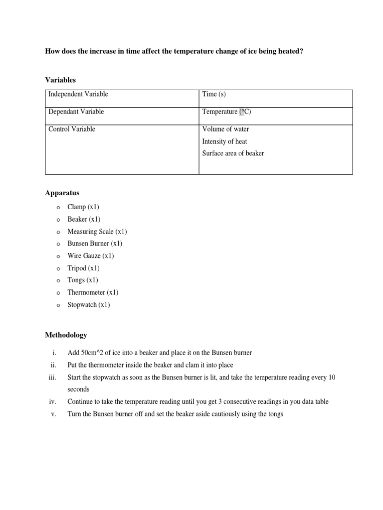 Chem Lab Report | PDF Chem Lab Report | PDF