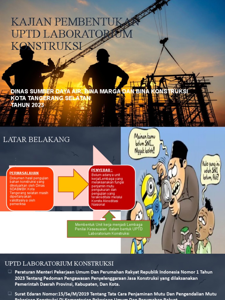 Presentasi Kajian UPTD LAB | PDF