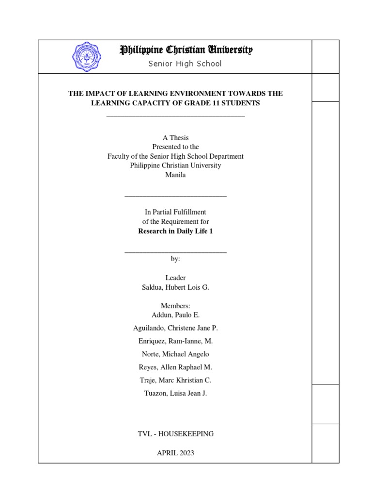 Shs Research English 1 | Download Free PDF | Learning | Teachers