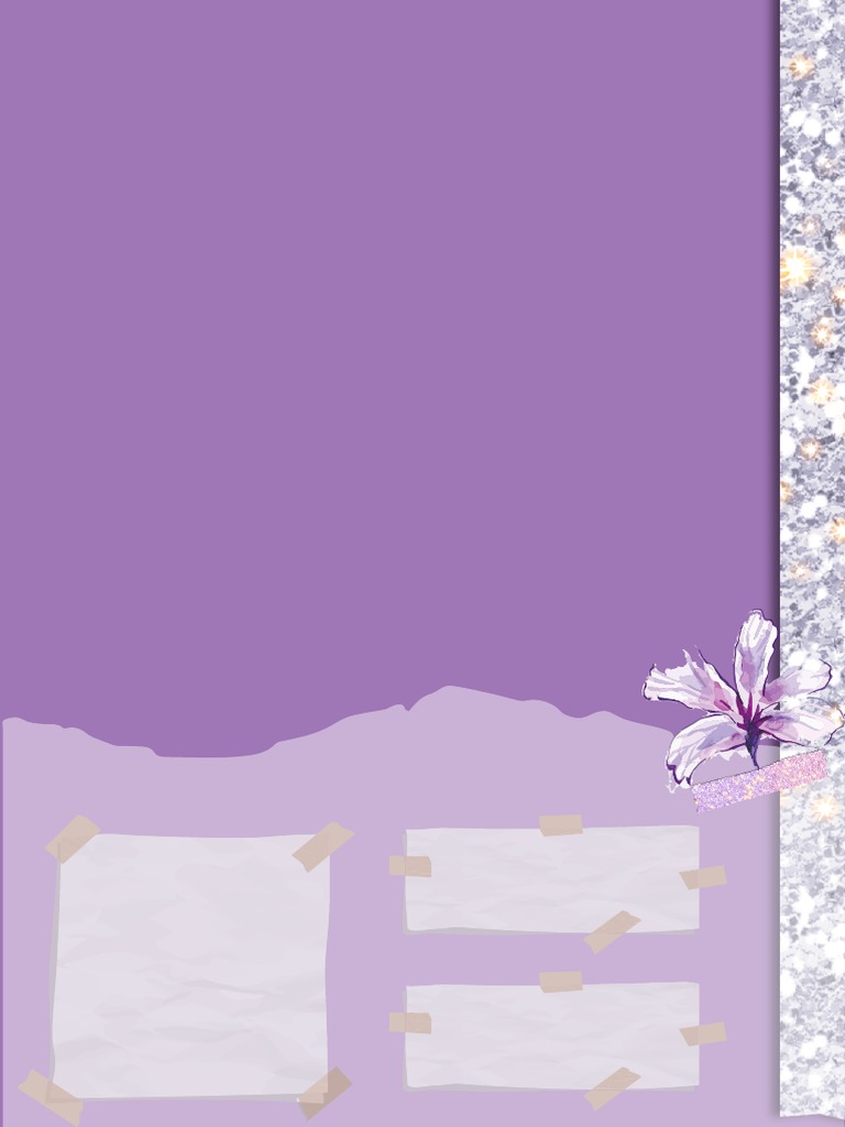 Purple Journaling Page 1 | PDF