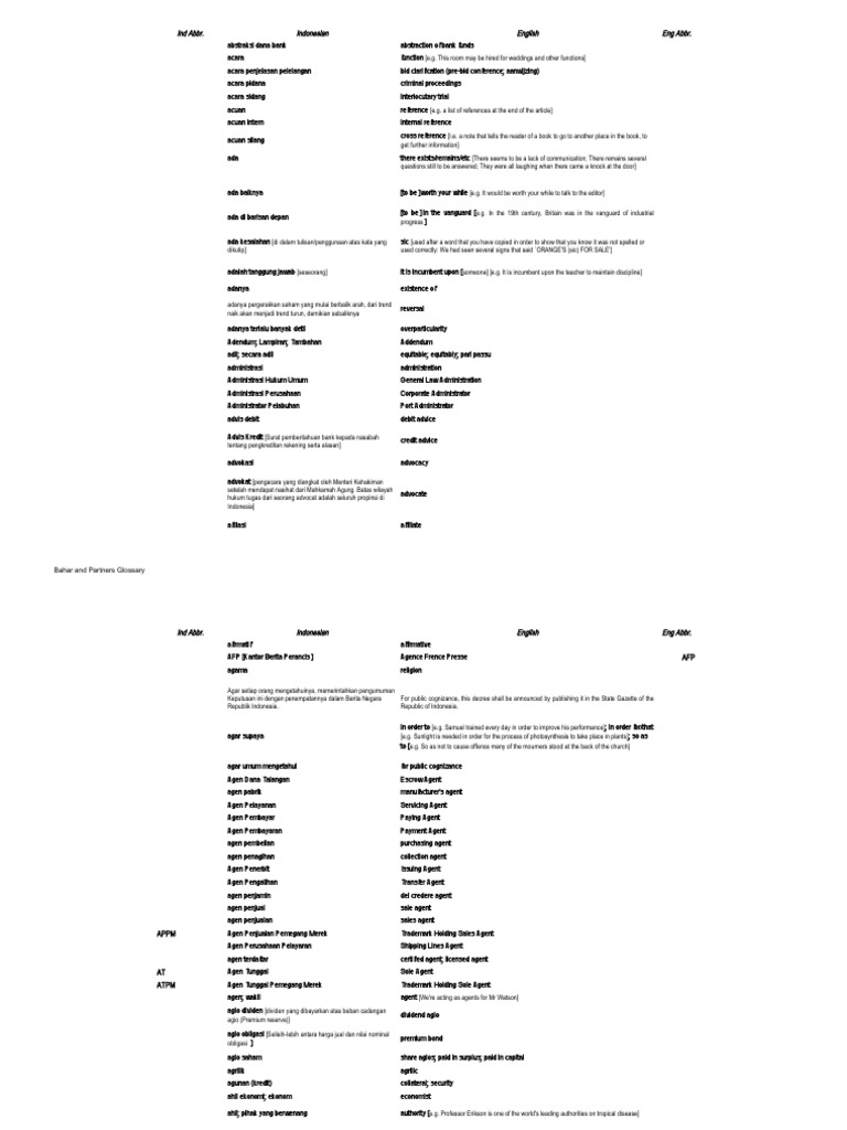 Glossary | PDF | Business