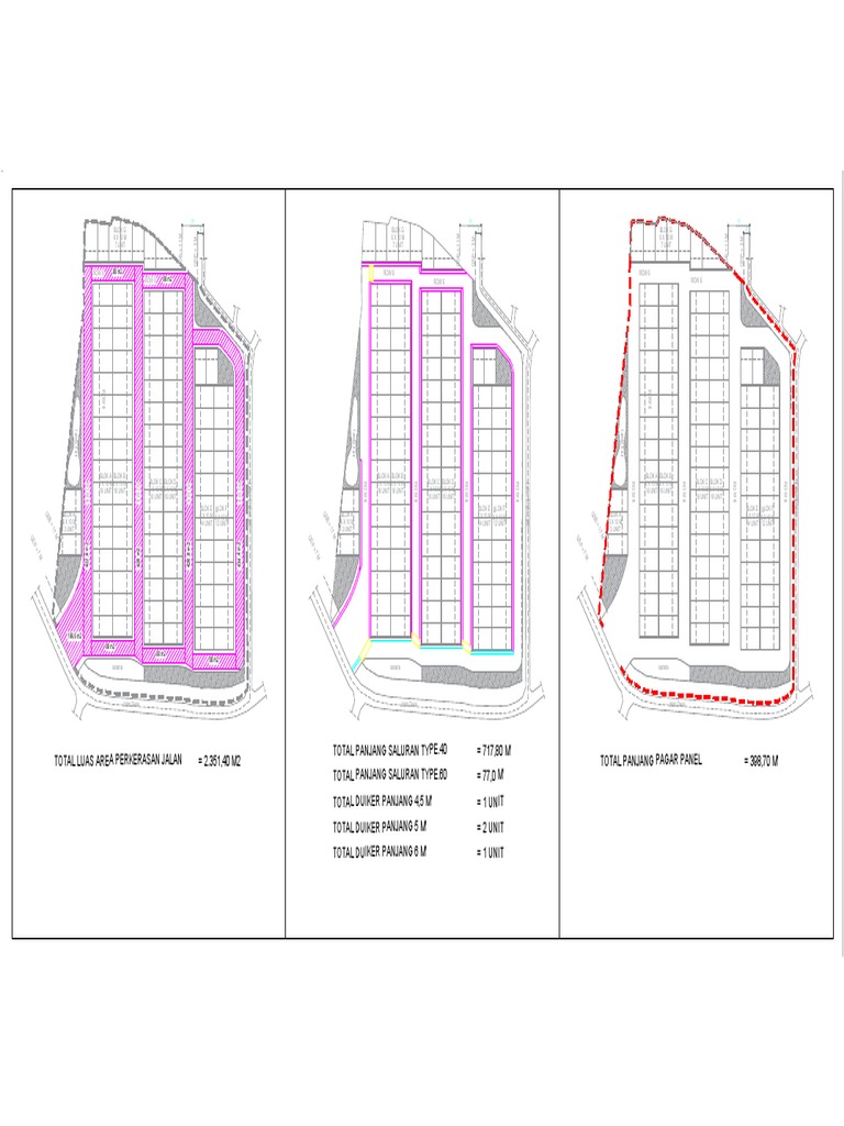 Siteplan Infra Tanah 10.774 m2 | PDF