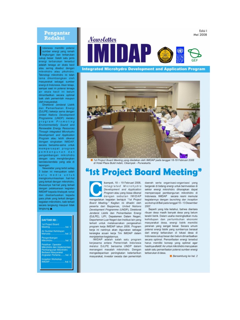 Info IMIDAP Edisi 1 | PDF