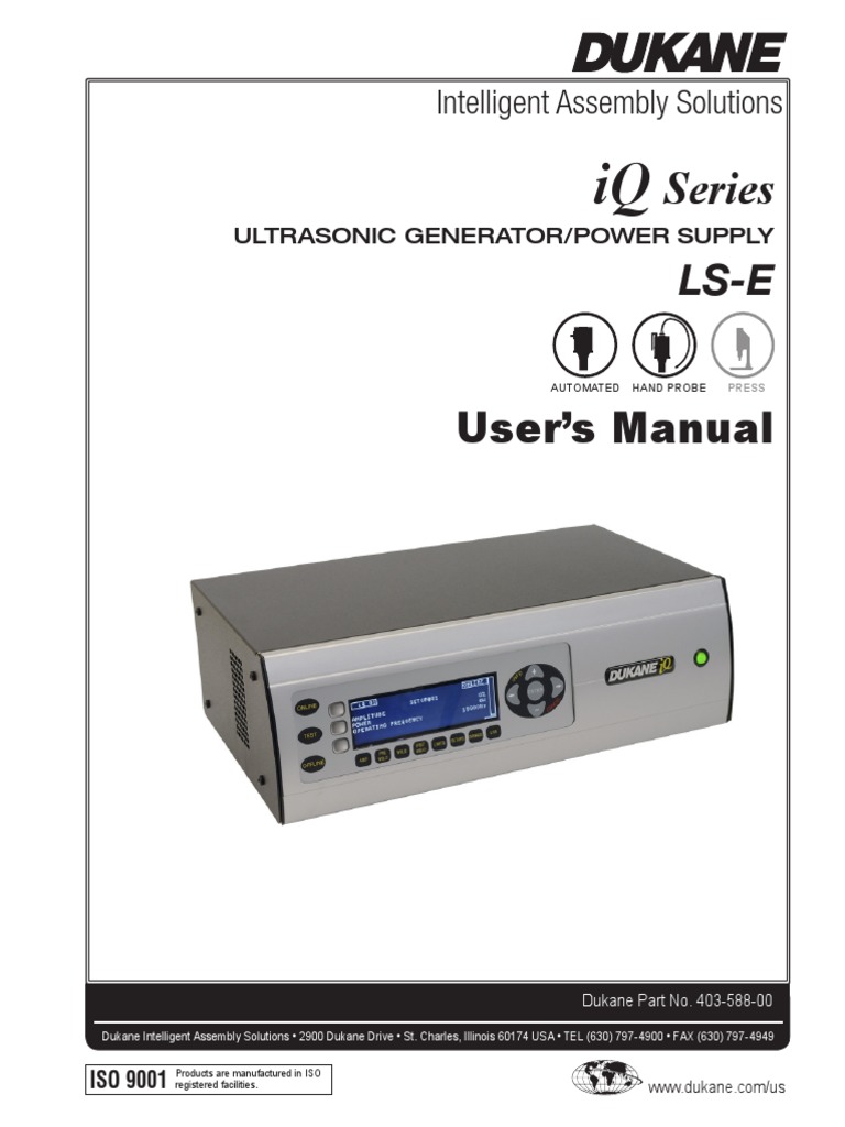 Series: User's Manual | PDF | Ac Power Plugs And Sockets | Power Supply
