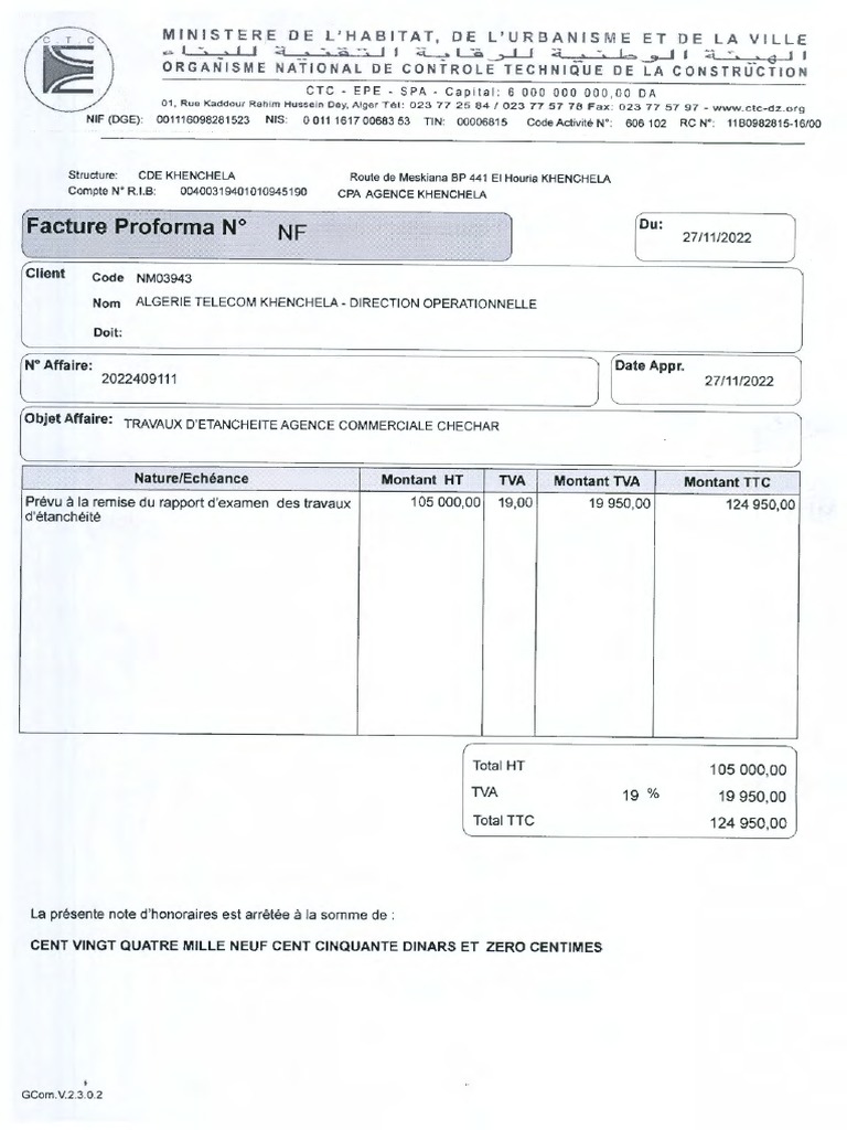 Facture Proforma – Facture proforma : comment faire, définition, modèle ...