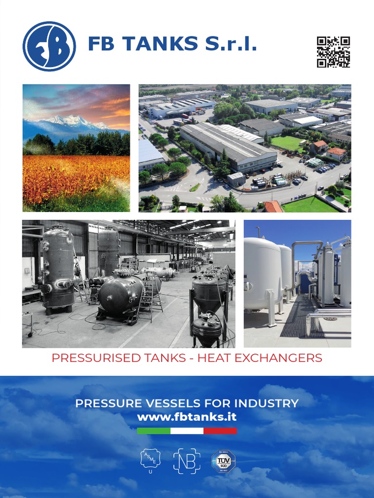 FB Tanks Eng | PDF | Heat Exchanger | Steel