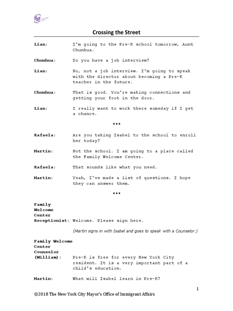 Crossing-the-Street_-script | PDF