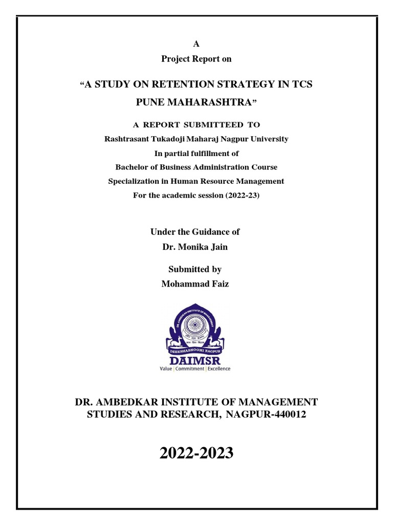 Analysis of HR Policies and Engagement in TCS | Download Free PDF ...