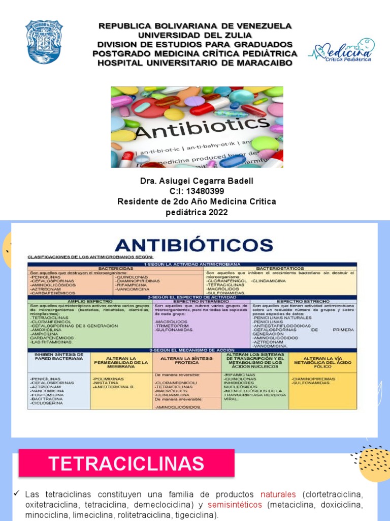 Antibioticos Asiu | PDF | Medicina | Drogas