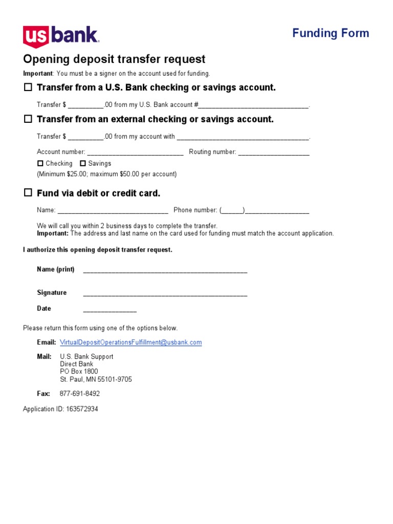 Funding Request Form | PDF