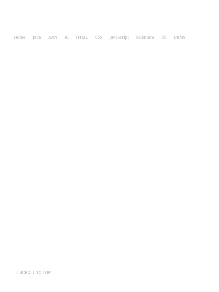 Artificial Neural Network Tutorial - Javatpoint | PDF