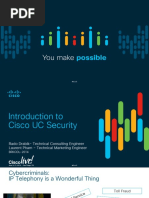 FactSheet - Ports For Cucm | PDF | Port (Computer Networking) | Session Initiation Protocol