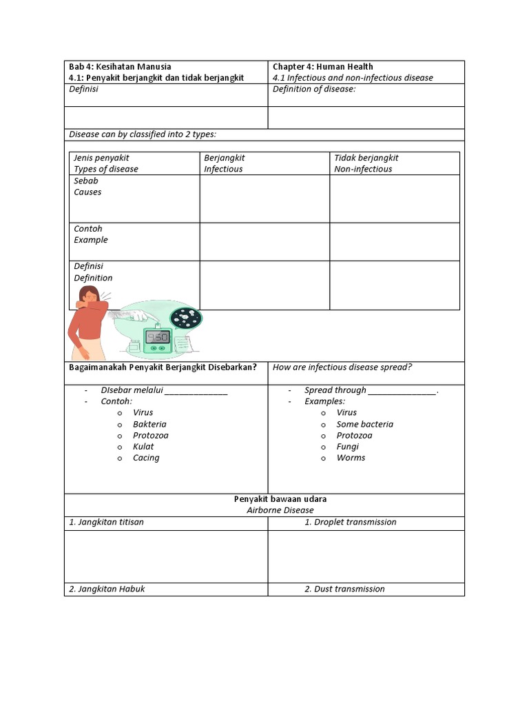 f2 Notes Exercise For Student - Chapter 4 | PDF | Infection | Immune System