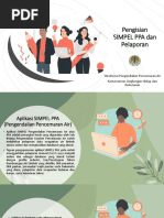 SOP Tata Cara Pelaporan Simpel KLHK (Proper PPA Air Limbah) | PDF