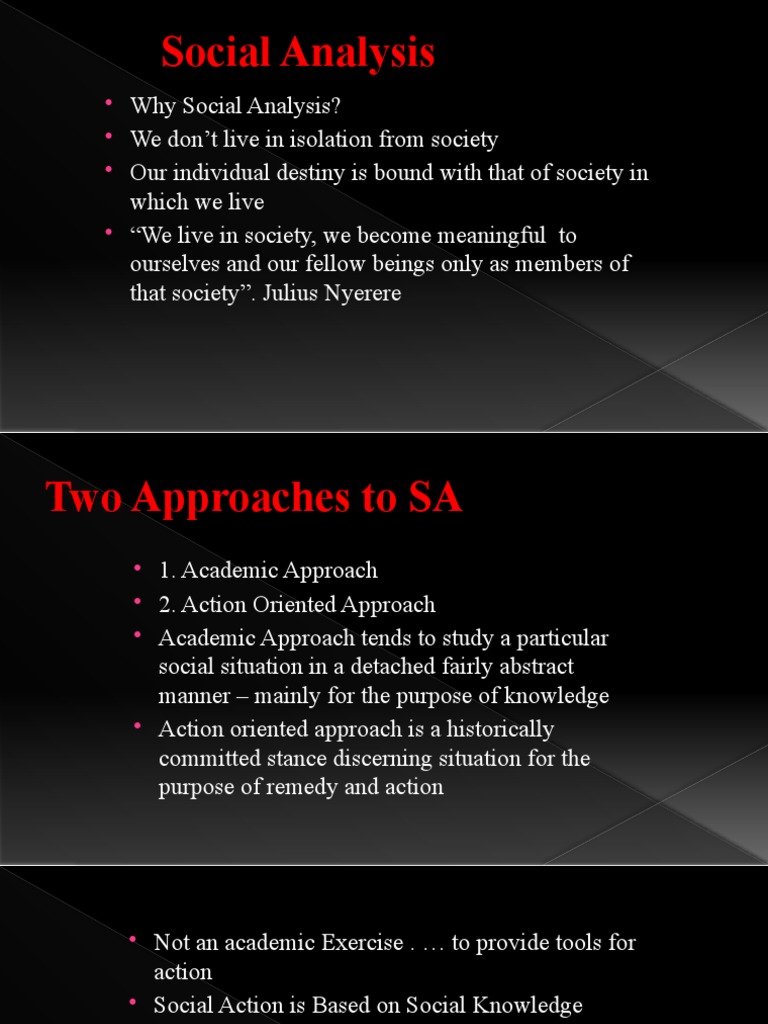 Understanding Social Analysis | PDF | Society | Economies