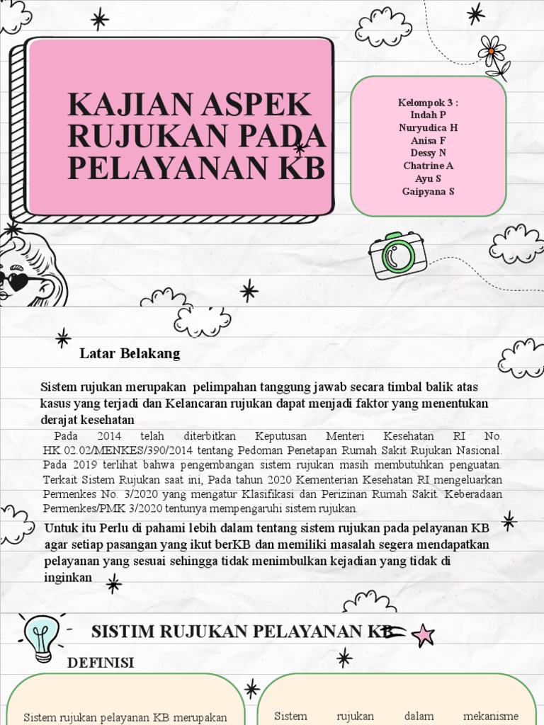 Kajian Aspek Rujukan KB Kel 3 | PDF