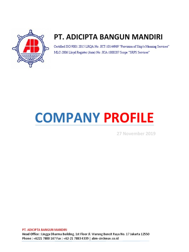 COMPANY PROFILE ABM v01.1 | PDF