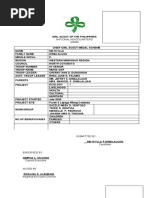 CGSMS Form No. 1 | PDF | Girl Guiding And Girl Scouting | Scouting And Guiding