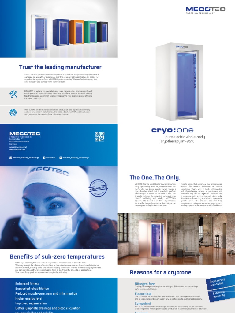 Mecotec Cryoone Web en | PDF | Clinical Medicine | Medical Specialties
