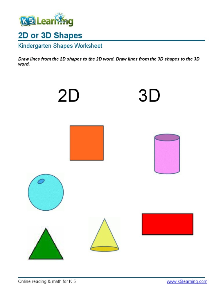 2d 3d Shapes 5 | PDF