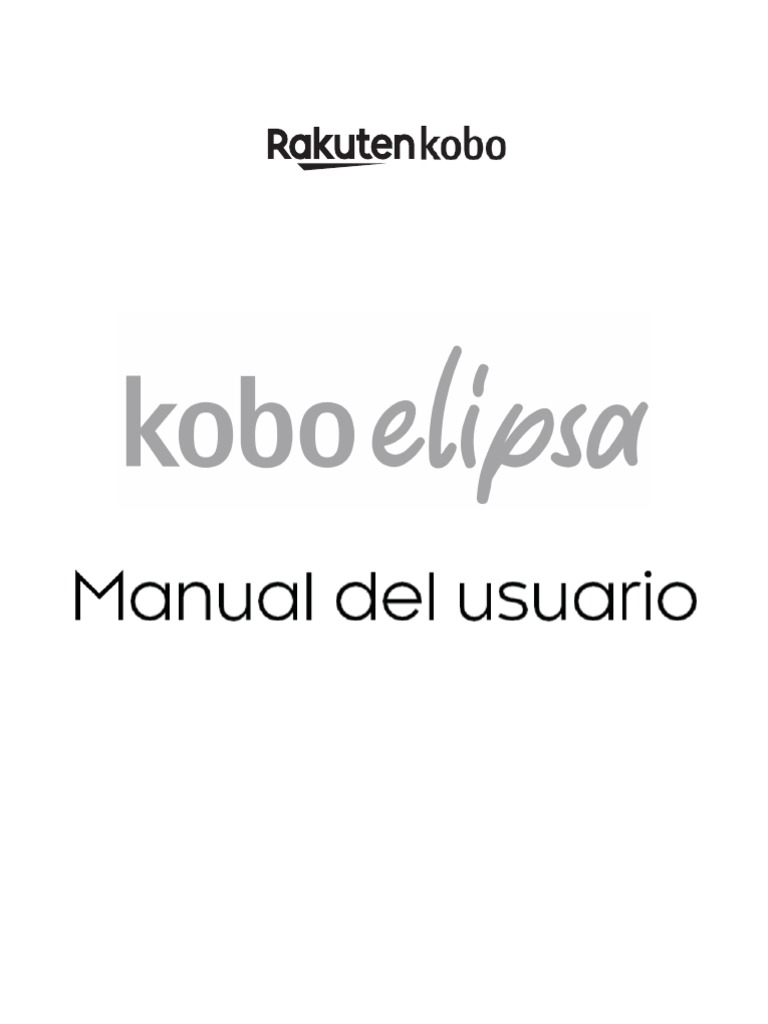 Kobo Elipsa User Guide | Descargar gratis PDF | Archivo de computadora | E Reader