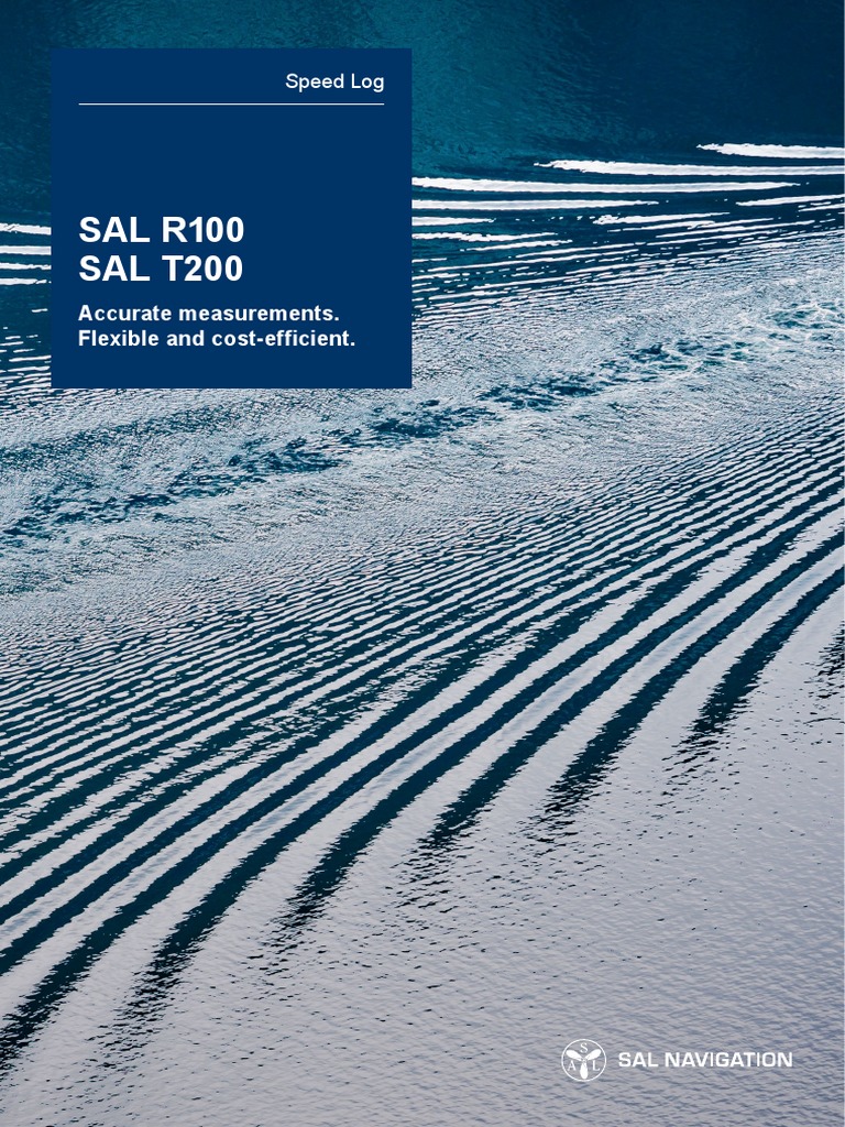 SAL Nav Brochure Speed Log UMAR | PDF