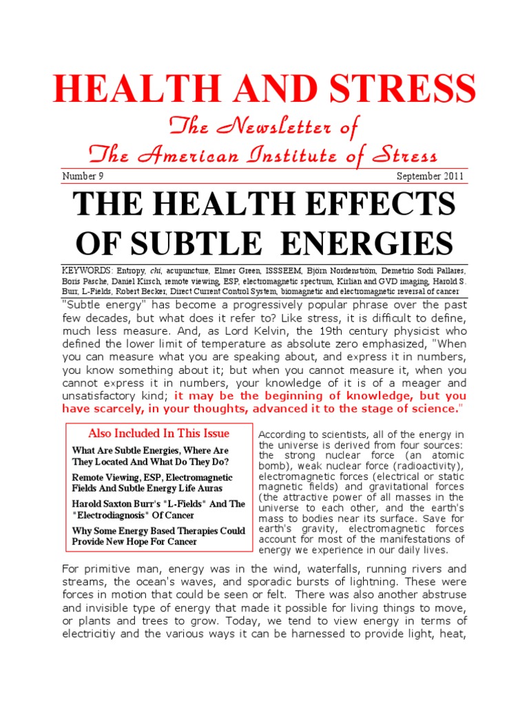 Understanding Subtle Energies and Health | PDF | Qi | Heat