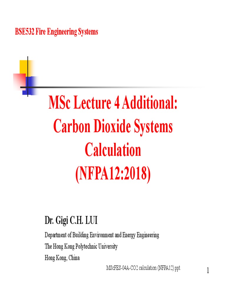 Lecture 4A Calculation | PDF | Carbon Dioxide | Physical Quantities Lecture 4A Calculation | PDF | Carbon Dioxide | Physical Quantities