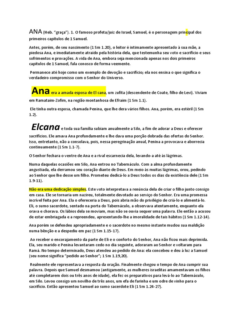 Elcana | PDF