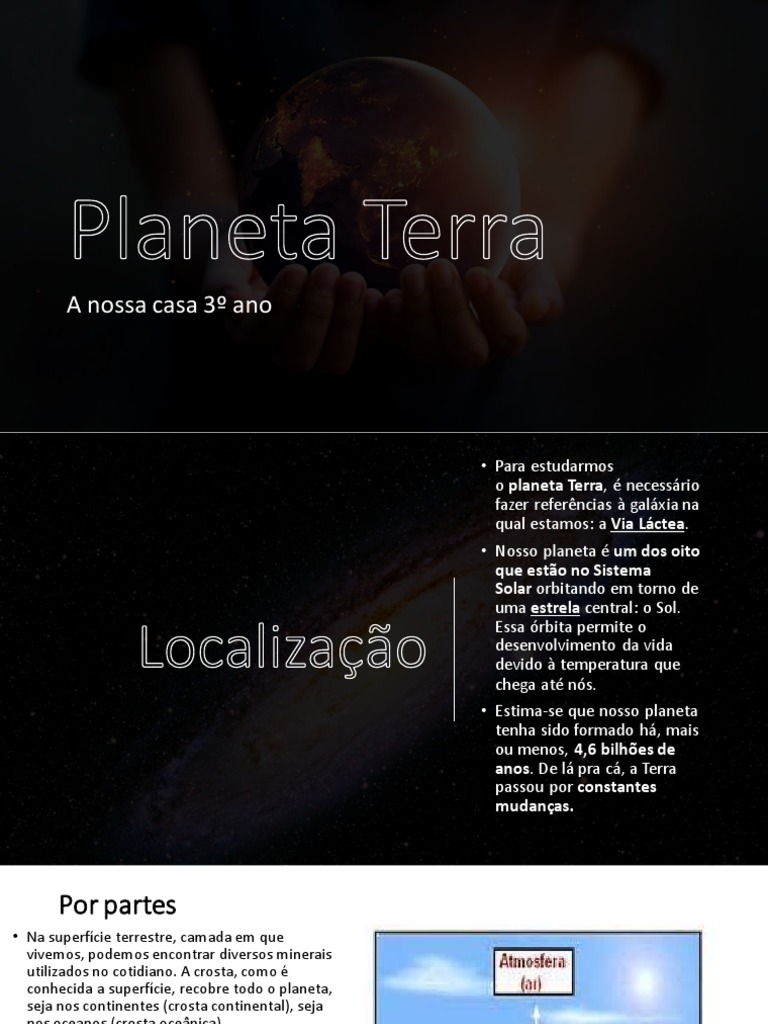 Planeta Terra - 3º Ano | PDF | Terra | Água