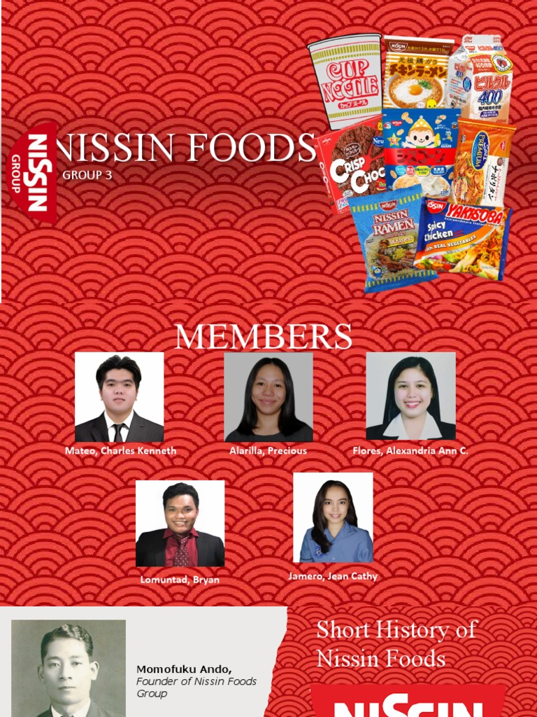 Nissin Foods Group 3 | PDF