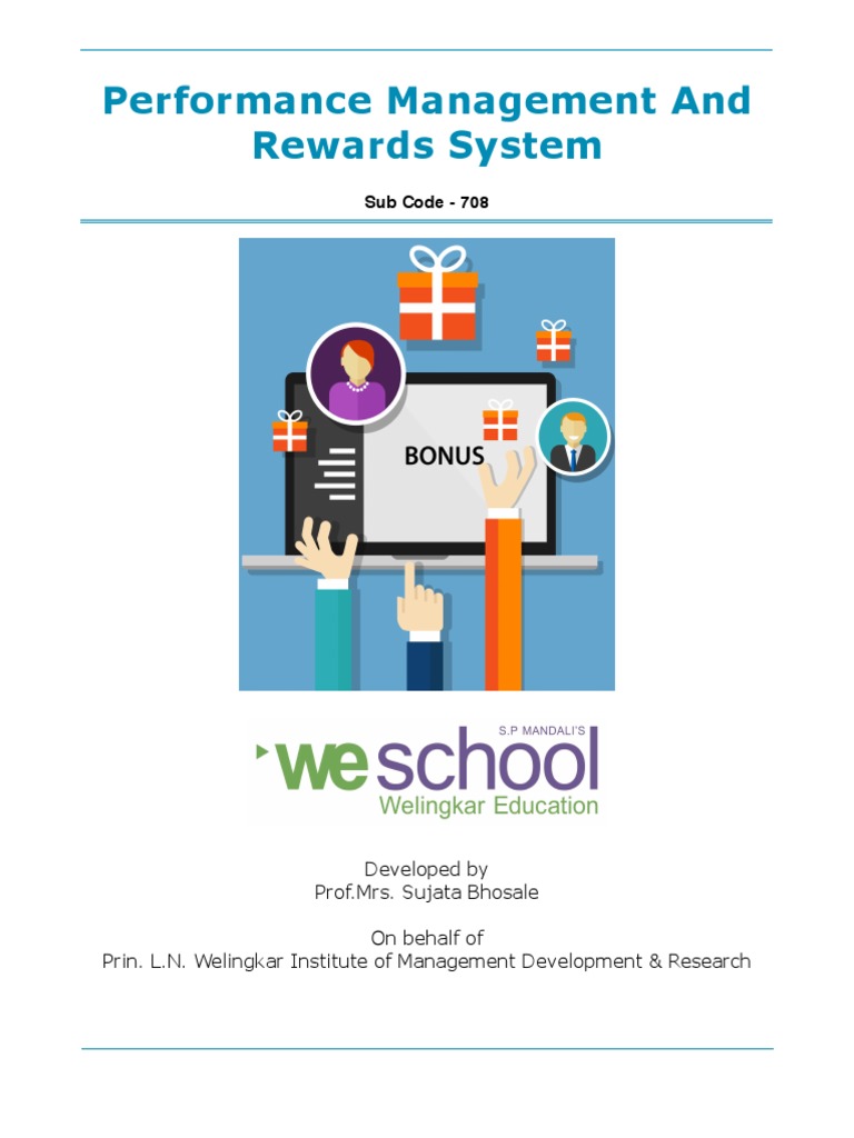Performance Management and Reward Systems1 | PDF | Performance ...