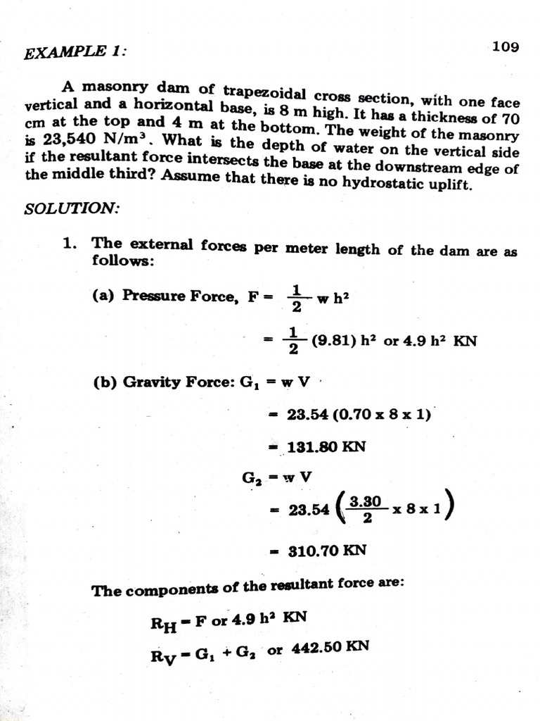 Hydraulics Lect3 Examples | PDF
