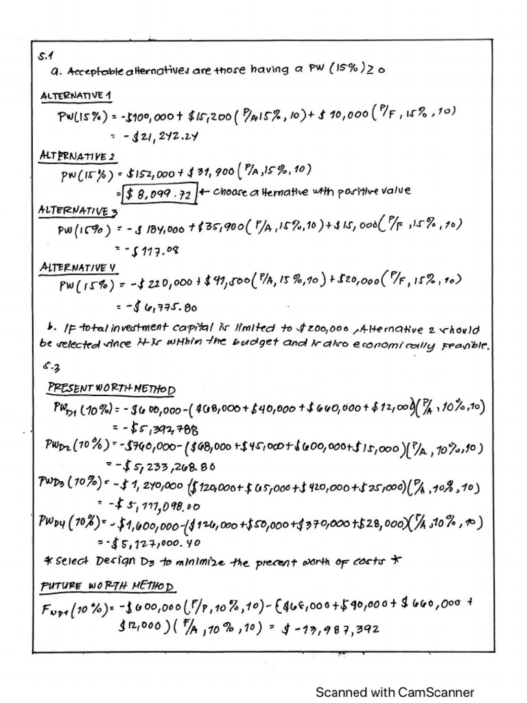 Chapter 5 Answers | PDF