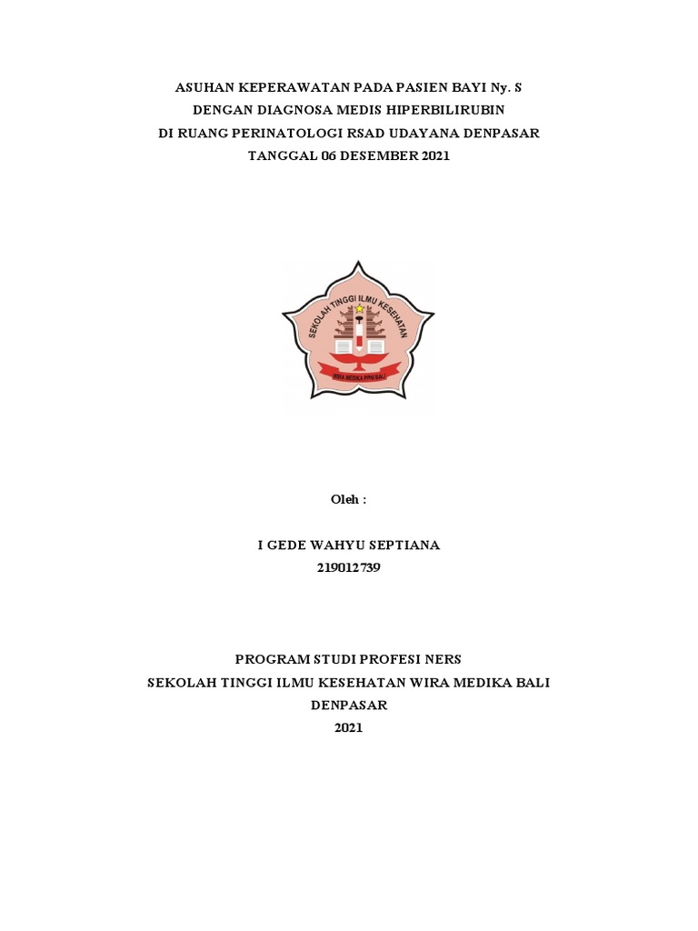 Askep - I Gede Wahyu Septiana - 219012739 | PDF