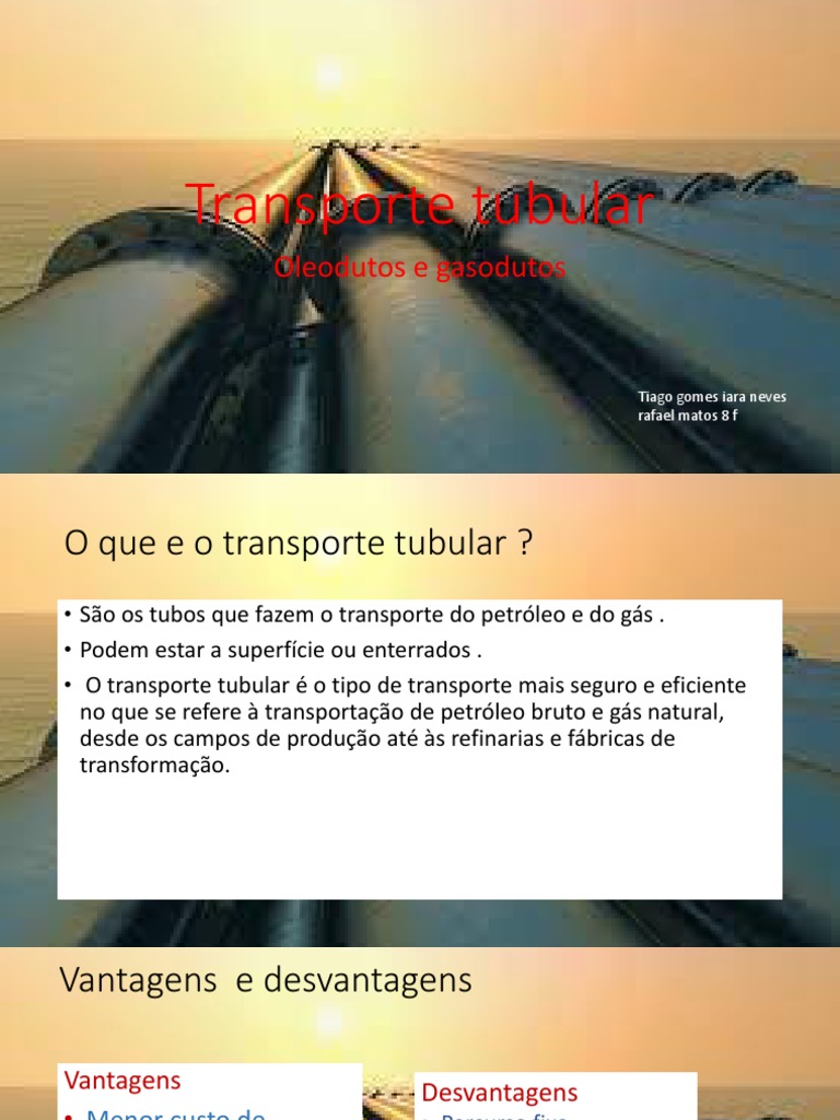 Transporte Tubular | PDF