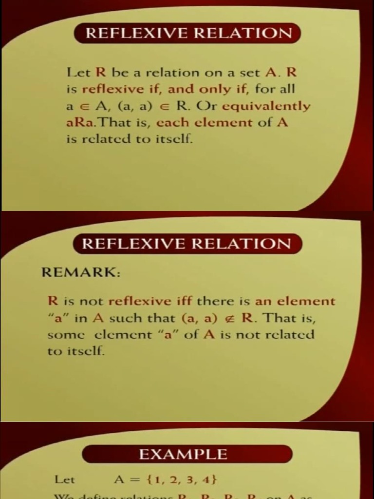 Types of Relation | PDF