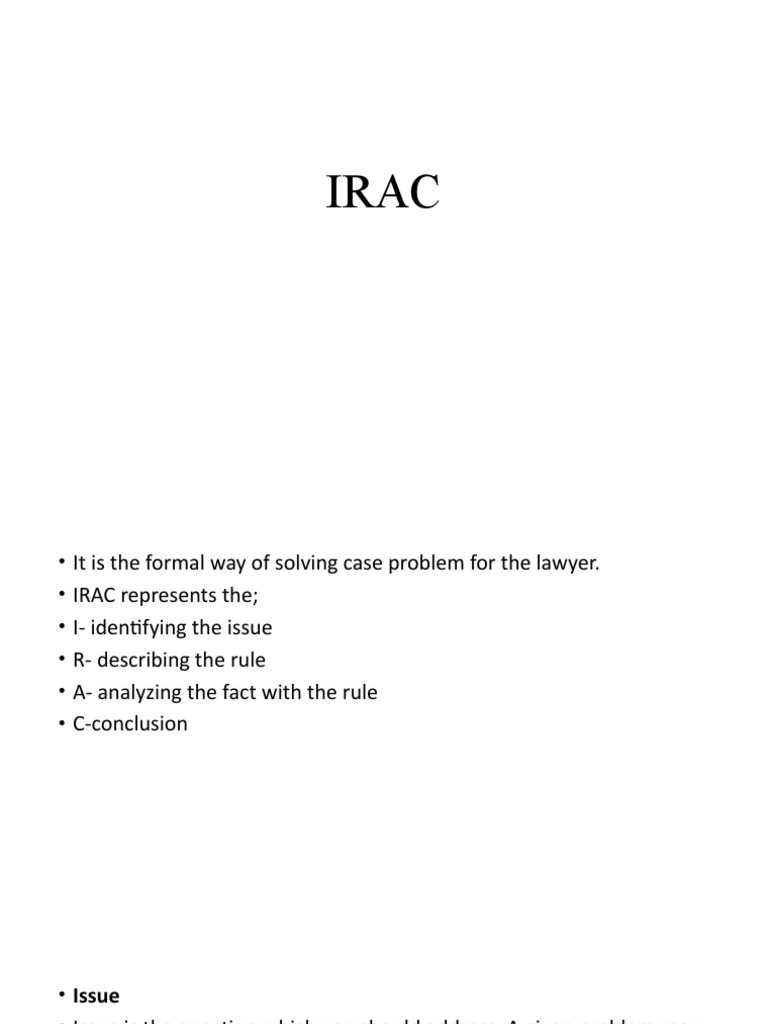 Irac | PDF