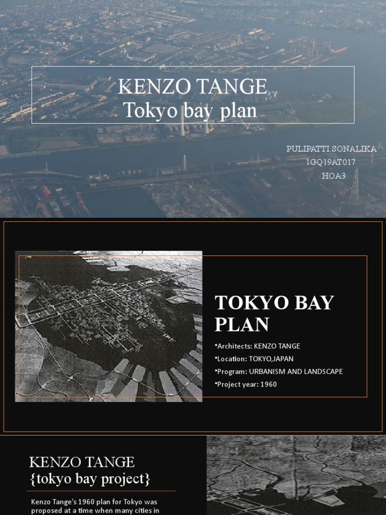 Kenzo Tange's 1960 Tokyo Bay Plan | PDF | Urban Planning