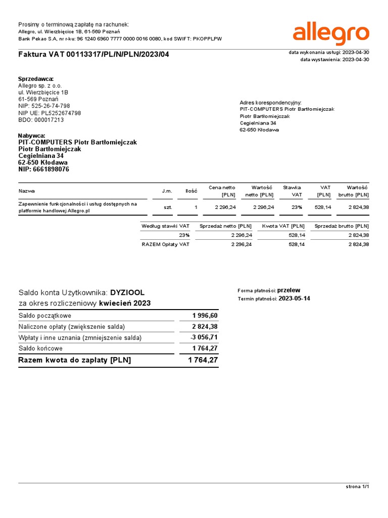PL N PLN 2023 04 | PDF