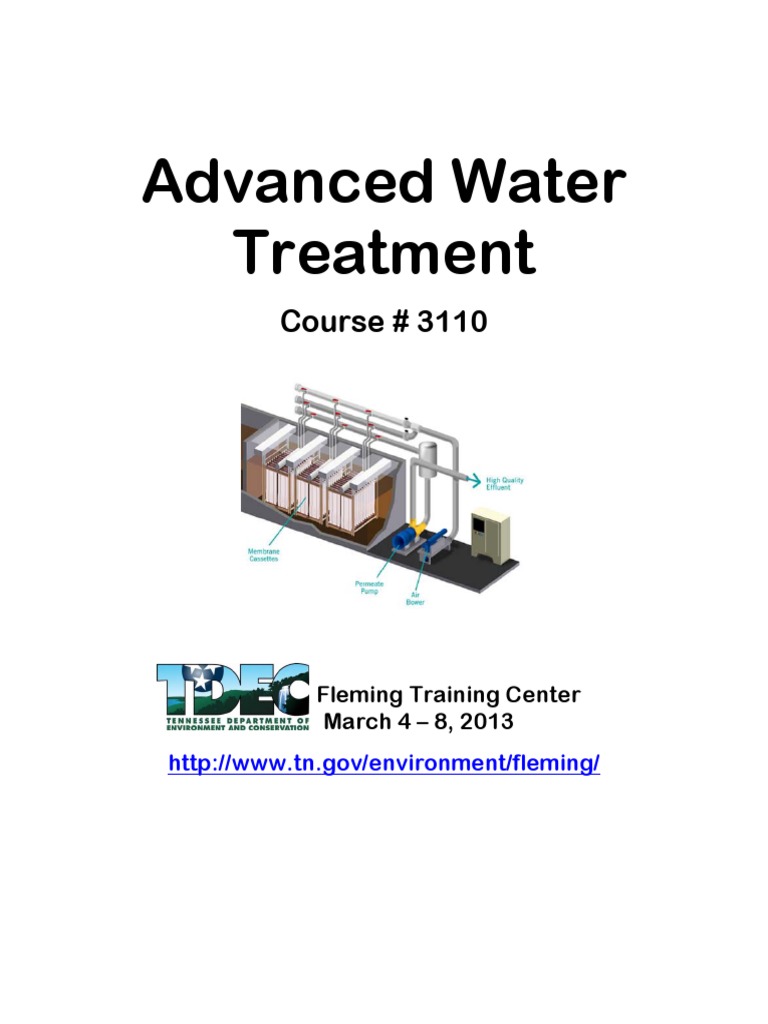 Advanced Water Treatment Course Overview | PDF