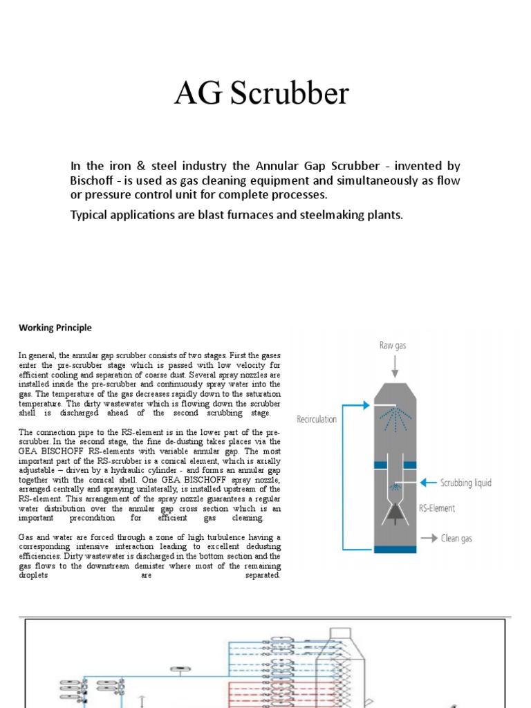 AG Scrubber Working Principle | PDF