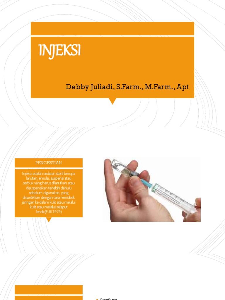 070608270320materi Steril 5 (Injeksi) | PDF