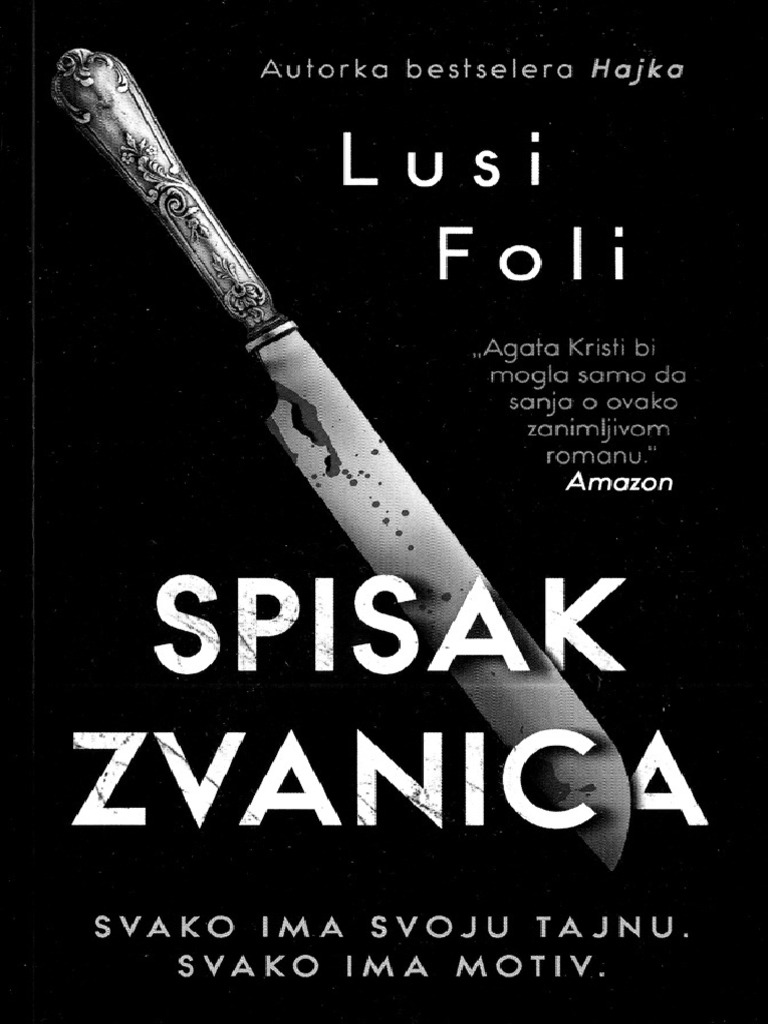 Spisak Zvanica - Lucy Foley | PDF