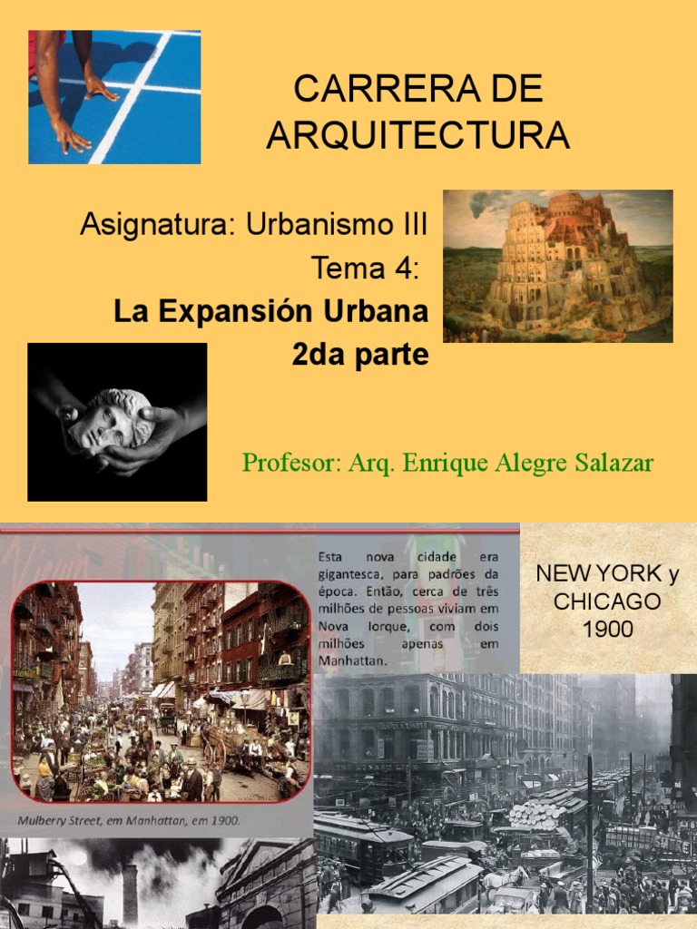 La Expansión Urbana 2da parte | PDF | Planificación | Urbanización