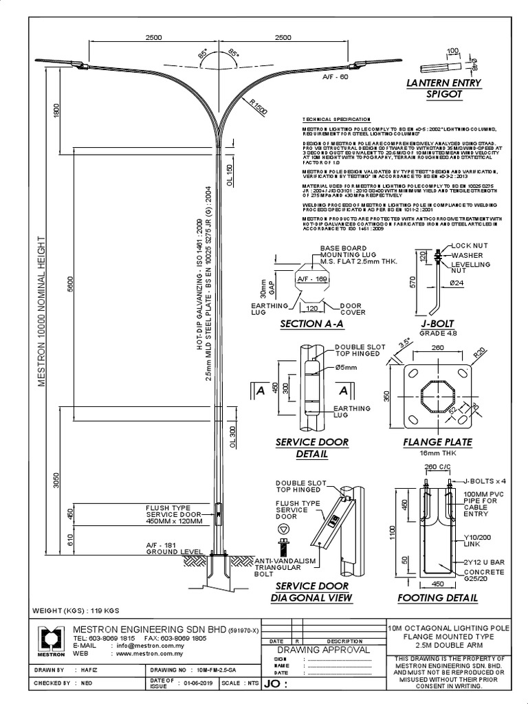 Lantern Entry Spigot: Mestron Engineering SDN BHD | PDF | Steel ...