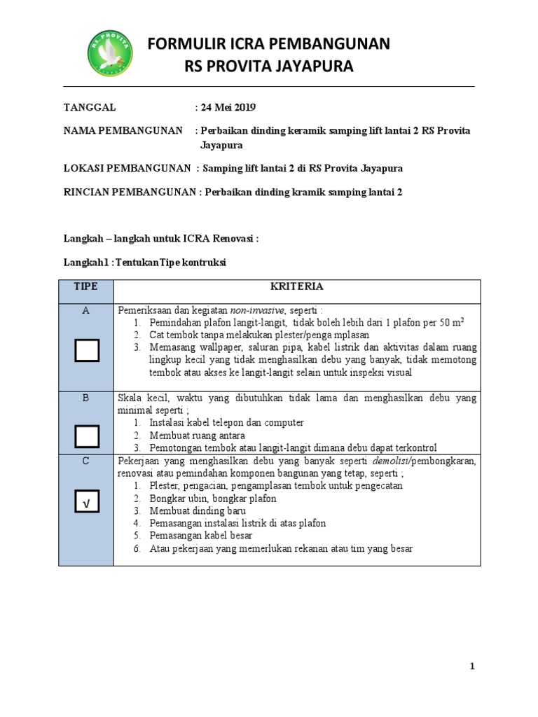 Icra Bangunan Lift Lt.2 | PDF