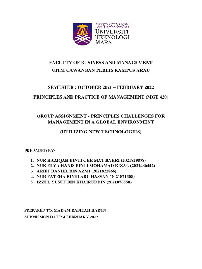 MGT420 GP Assignment | PDF | Customer Relationship Management | Cloud Computing