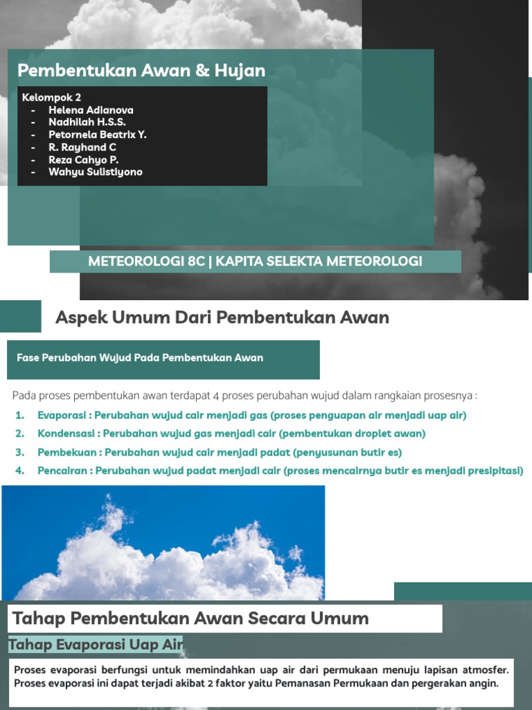 Pembentukan Awan And Hujan Pdf 