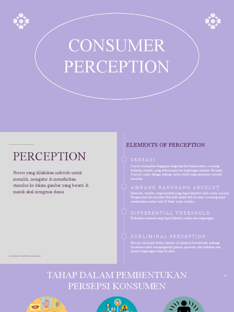 Consumer Perception | PDF